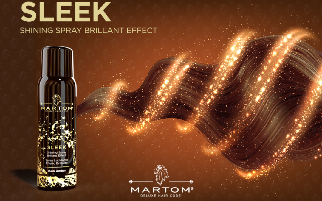 Get shiny and shiny hair: try the new spray SLEEK | Martom